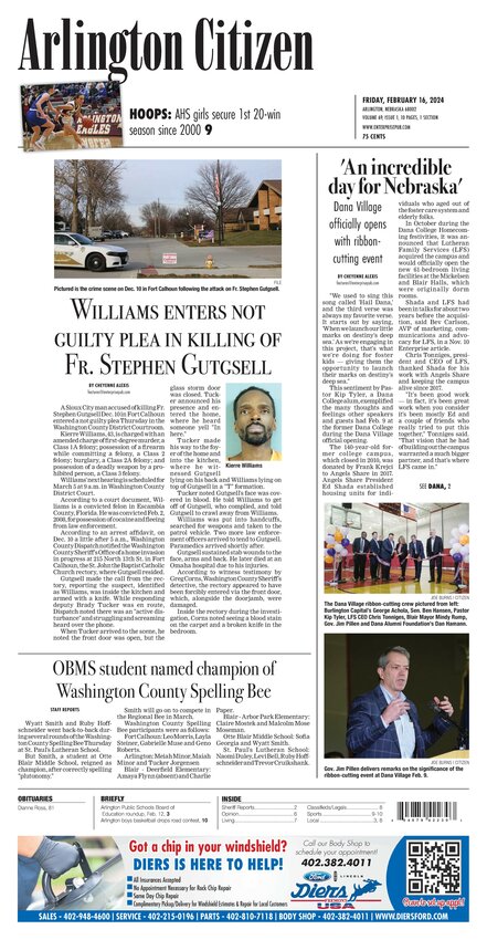 Friday, Feb. 16, 2024 | Arlington Citizen Friday, Feb. 16, 2024 | Arlington Citizen